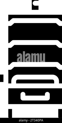 box smoker glyph icon vector illustration Stock Vector Image & Art - Alamy
