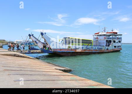 Bantayan island "Super Shuttle Ferry 11", Philippines passenger ship ...