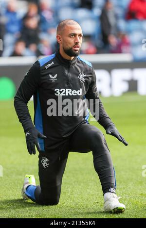 Ranger's Kemar Roofe during a training session at the Rangers Training ...