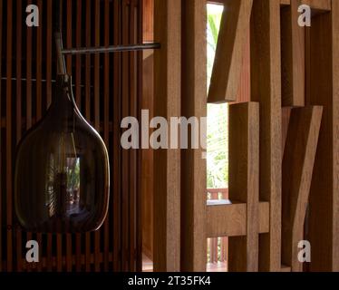 Joinery detail. Holiday Home Tulum - Casa Uh K aay, Tulum, Mexico ...