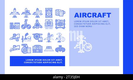 aircraft mechanic landing header vector Stock Vector Image & Art - Alamy