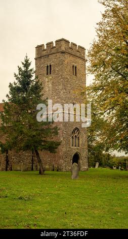 St. Nicolas Church, Rawreth Village Stock Photo - Alamy