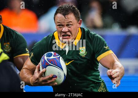 Deon FOURIE of South Africa during the World Cup 2023, Pool B rugby ...