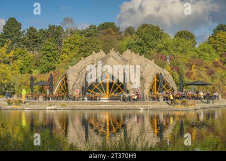 Restaurant und CafÃ Seestern am Hauptsee, Parkanlage Britzer Garten ...