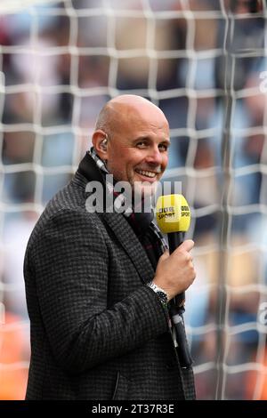 BBC Sport presenter Jason Mohammad during the Premier League match at ...