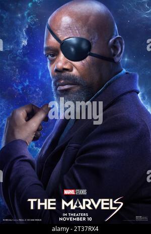 THE MARVELS, (aka CAPTAIN MARVEL 2), US character poster, Goose the ...