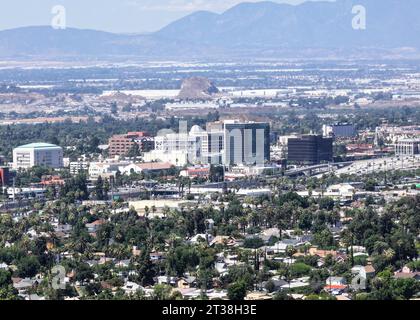 A general overall aerial view of the downtown skyline, Wednesday, Dec ...