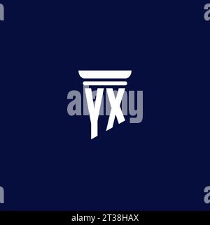 YX initial monogram logo design with pentagon shape style design ideas Stock Vector Image & Art ...