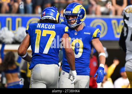 Los Angeles Rams' Puka Nacua in action during an NFL football game in ...