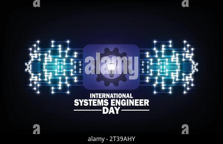 International Systems Engineer Day Vector Illustration. Suitable for ...