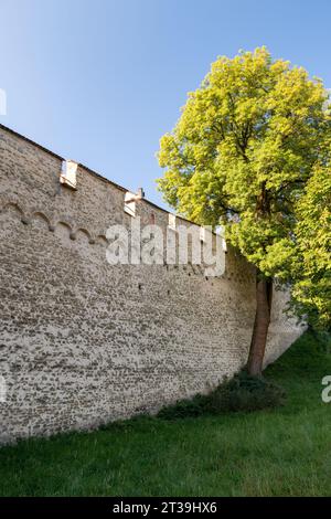 Lucerne, Switzerland at the medieval Musegg Wall and towers Stock Photo ...