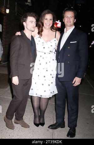 Jonathan Groff, Lindsay Mendez, Daniel Radcliffe, Krystal Joy Brown and ...