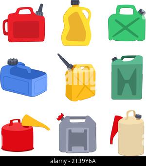 ister fuel can cartoon vector illustration Stock Vector Image & Art - Alamy