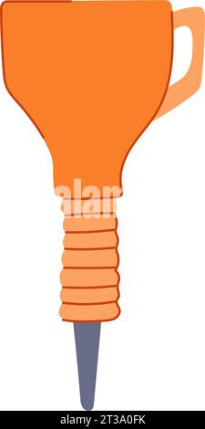 chconversion funnel cartoon vector illustration Stock Vector Image ...