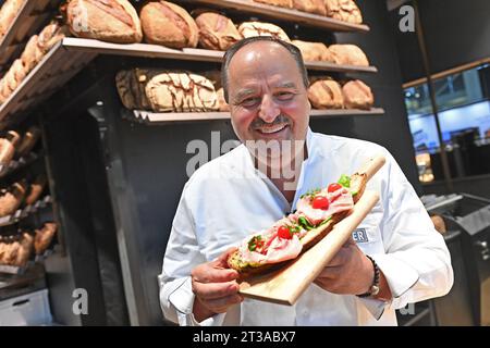 Sternekoch Johann LAFER auf der Messe IBA,fuehrende Weltmesse fuer ...