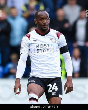 Derby County's Ryan Nyambe during the Sky Bet League One match at Vale ...