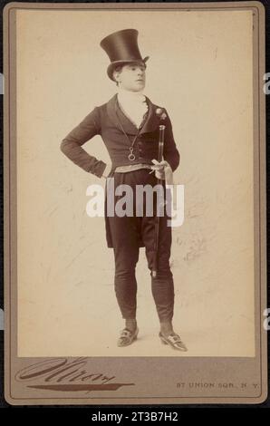 Richard Mansfield as Beau Brummel 1890 Stock Photo - Alamy