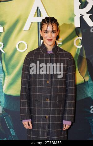 Safia Oakley-Green attends the UK premiere of season two of The Lazarus ...
