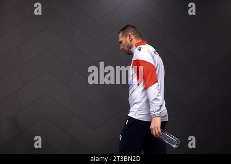 Leipzig, Germany. 24th Oct, 2023. Soccer: Champions League, before the ...