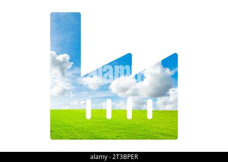Co2 cloud factory black vector icon. Carbon dioxide industrial ...