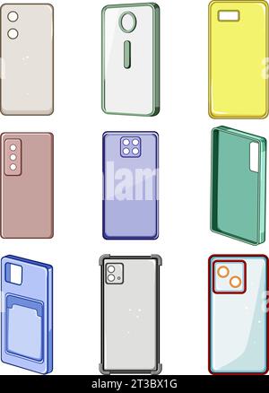 tele phone box cartoon vector illustration Stock Vector Image & Art - Alamy
