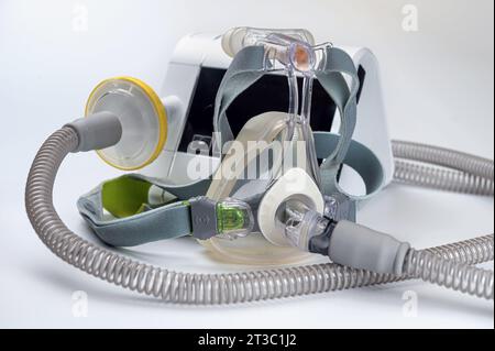 Continuous positive airway pressure system includes of CPAP machine ...