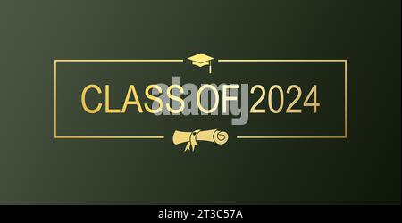 Congratulations graduates with gold brush stroke abstract background ...