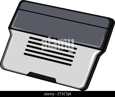 business cooling pad cartoon vector illustration Stock Vector Image ...