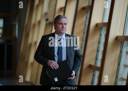 Edinburgh Scotland, UK 24 October 2023. Elena Whitham MSP at the ...