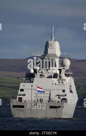 Zr. Ms. De Zeven Provinciën (F802), a De Zeven Provinciën-class air ...