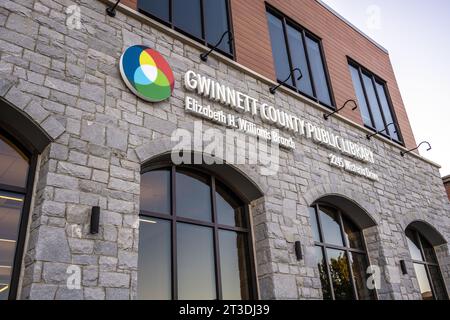 The Gwinnett County Public Library Elizabeth H. Williams Branch at The ...