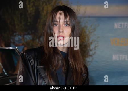 Kim Higelin attending the Voleuses Netflix Premiere in Paris, France on ...
