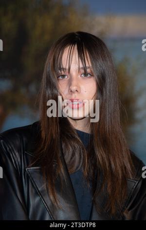 Kim Higelin attending the Voleuses Netflix Premiere in Paris, France on ...