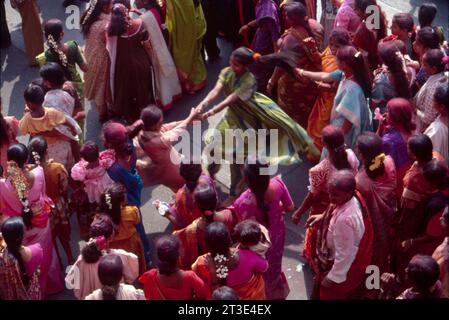 Fugdi, Traditional Indian Rural Dance from Maharashtra, India Stock ...