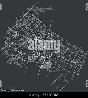 Street roads map of DOORN, NETHERLANDS Stock Vector Image & Art - Alamy
