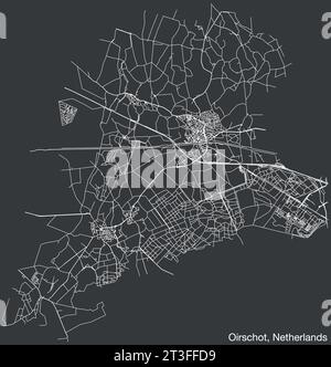 Street roads map of OIRSCHOT, NETHERLANDS Stock Vector Image & Art - Alamy