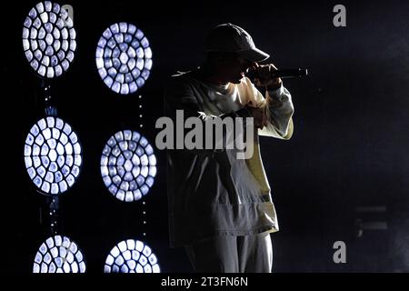 American rapper NF in concert Stock Photo - Alamy