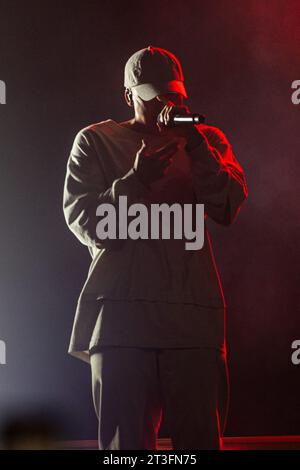 American rapper NF in concert Stock Photo - Alamy