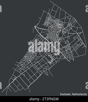 Street roads map of EERBEEK, NETHERLANDS Stock Vector Image & Art - Alamy