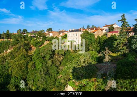 France, Loire Atlantique, Chateau-Thebaud, Porte-Vue belvedere ...