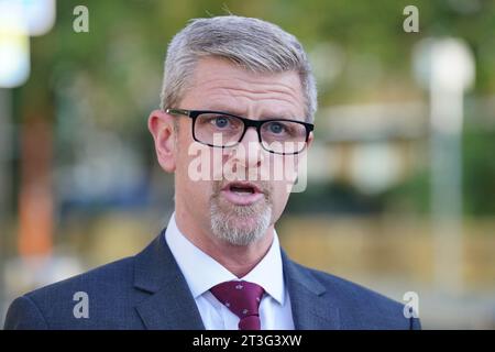 Athletes Bianca Williams and Ricardo Dos Santos walking to speak to the ...