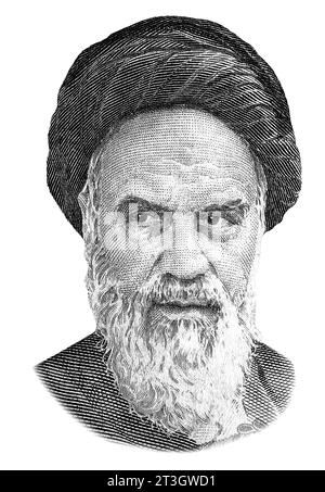 Ruhollah Khomeini (1900 ? 1989) Iranian Islamic revolutionary ...