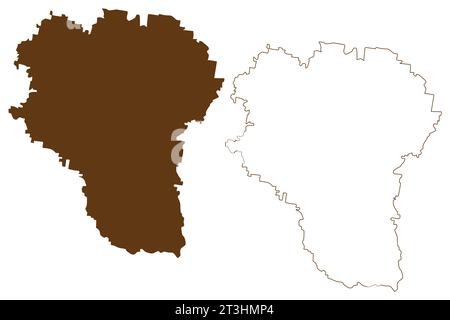 Lockyer Valley (Queensland) outline map set Stock Vector Image & Art ...