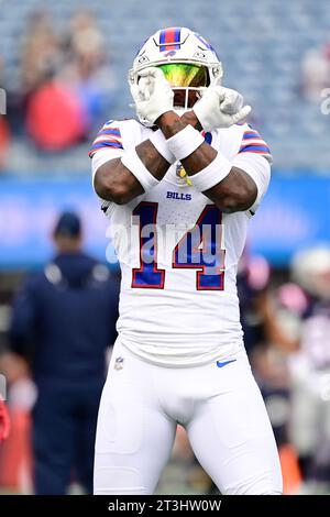Buffalo Bills wide receiver Stefon Diggs (14) celebrates after scoring ...