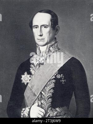 Portrait of Carl Gustaf Mannerheim (1797-1854) by Johan Erik Lindh ...