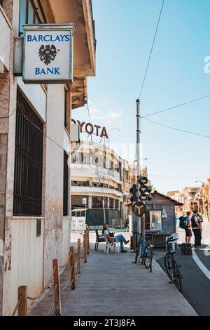 Abandoned building in Varosha Ghost Town; Famagusta (Gazimagusa ...