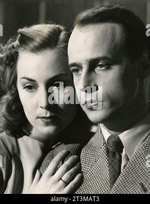 Danish actress Lily Weiding in the movie Tante Tut fra Paris, Denmark ...