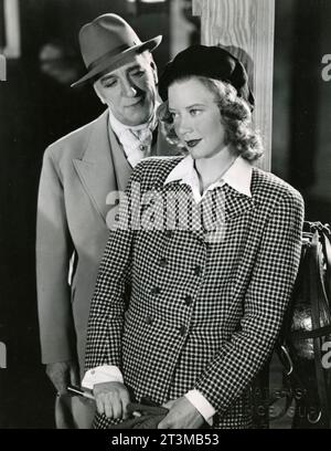 Danish actress Berthe Qvistgaard and actor Mogens Wieth in the movie ...