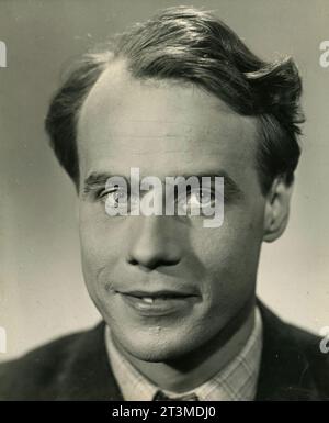 Danish actor Hans-Henrik Krause in the movie 3 Aar Efter, Denmark 1948 ...