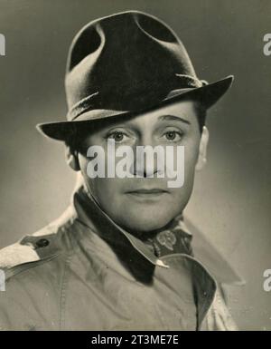 Danish actor Max Hansen in the movie Tror Du Jeg Er Født I Gaar ...